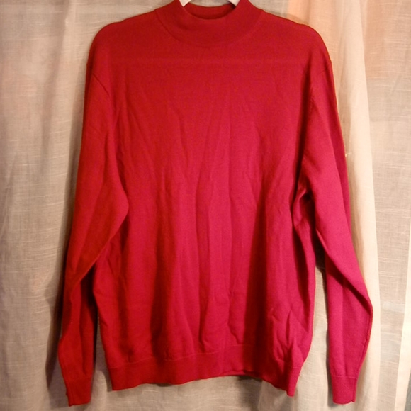 Turnbury | Sweaters | Mens Beautiful Red Wool Sweater | Poshmark